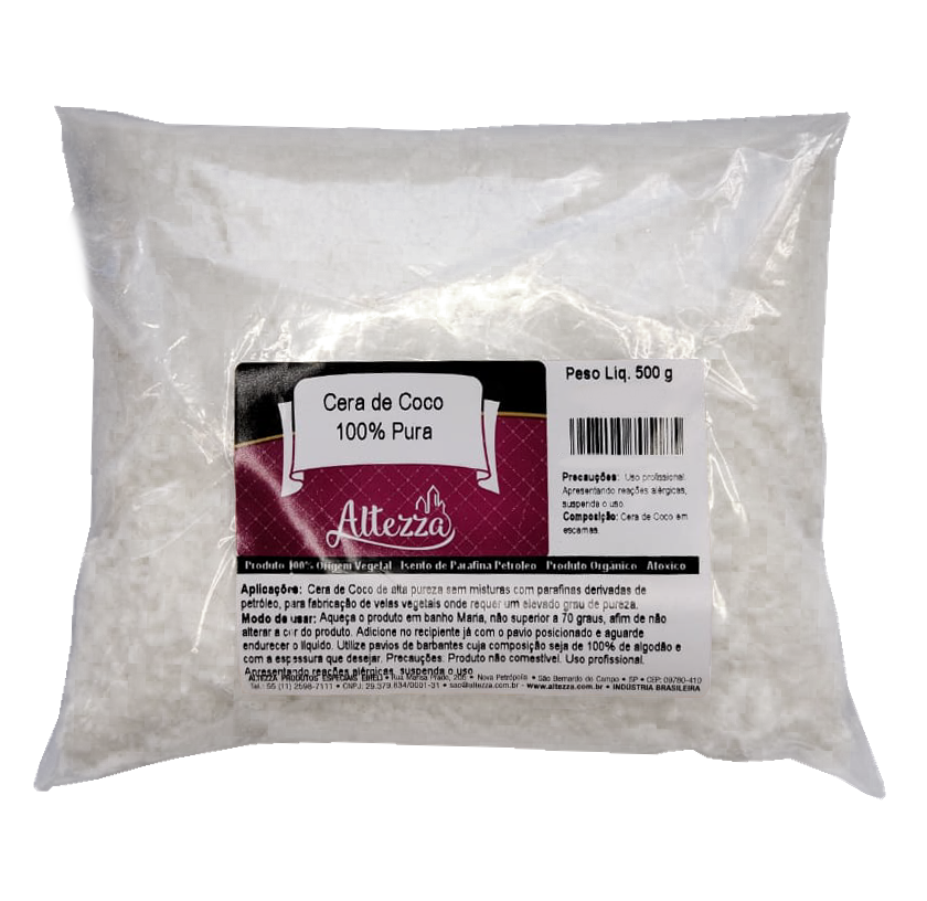 Cera de Coco 100% Pura – Altezza