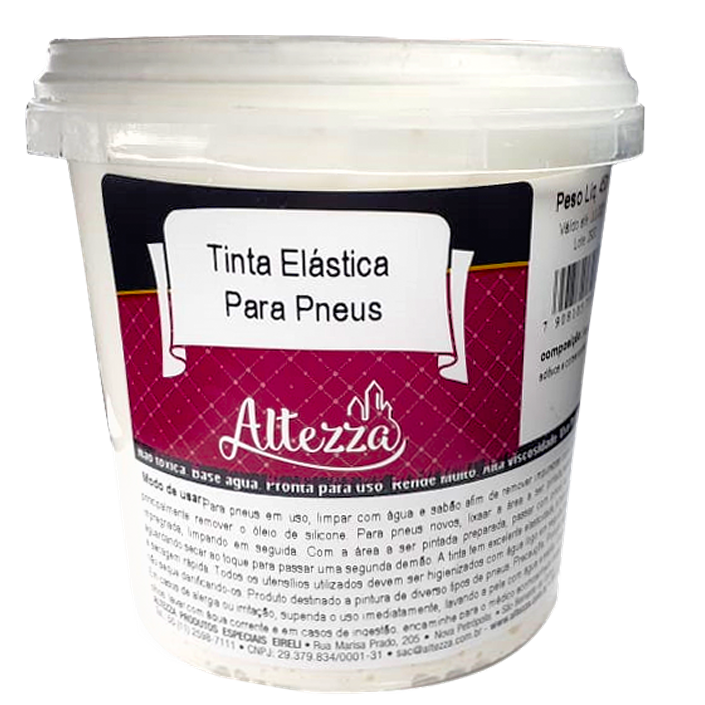 Tinta Elástica Para Pneus – Altezza